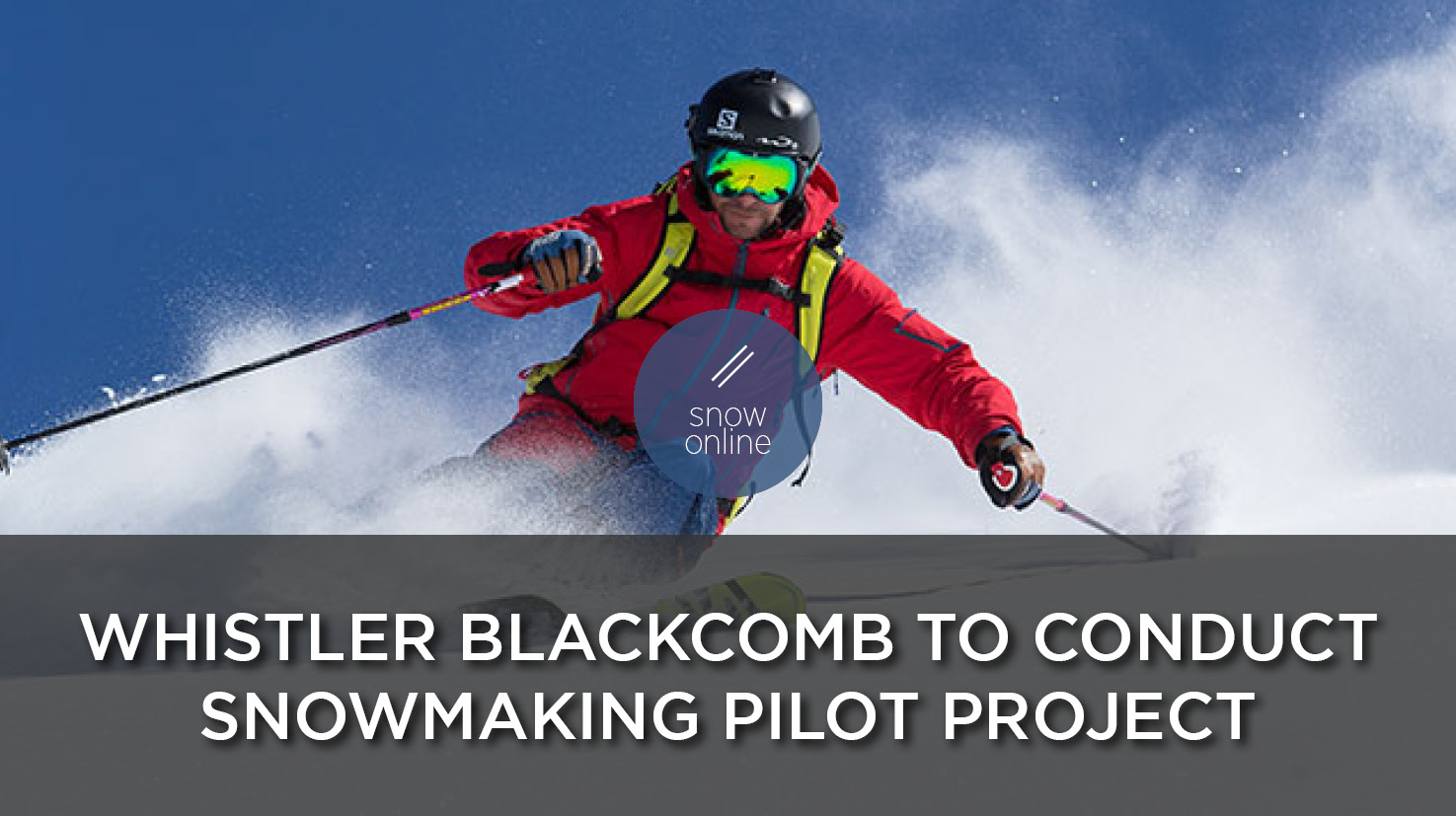 Whistler Blackcomb To Conduct Snowmaking Pilot Project On The Horstman ...