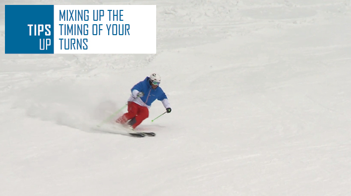 Tips Up - Ski Tips with Josh Foster: Mixing Up the Timing of Your Turns ...